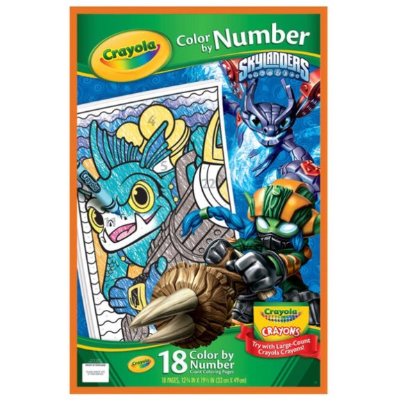 Crayola | Toys | Giant Size Brand New Crayola Color By Number ...